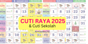 Cuti Raya Aidilfitri & Tarikh Cuti Sekolah 2025 - JADUAL LENGKAP ...