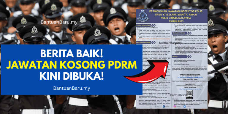 Berminat Jadi Polis? Permohonan Jawatan Kosong PDRM 2025 Kini DIBUKA ...