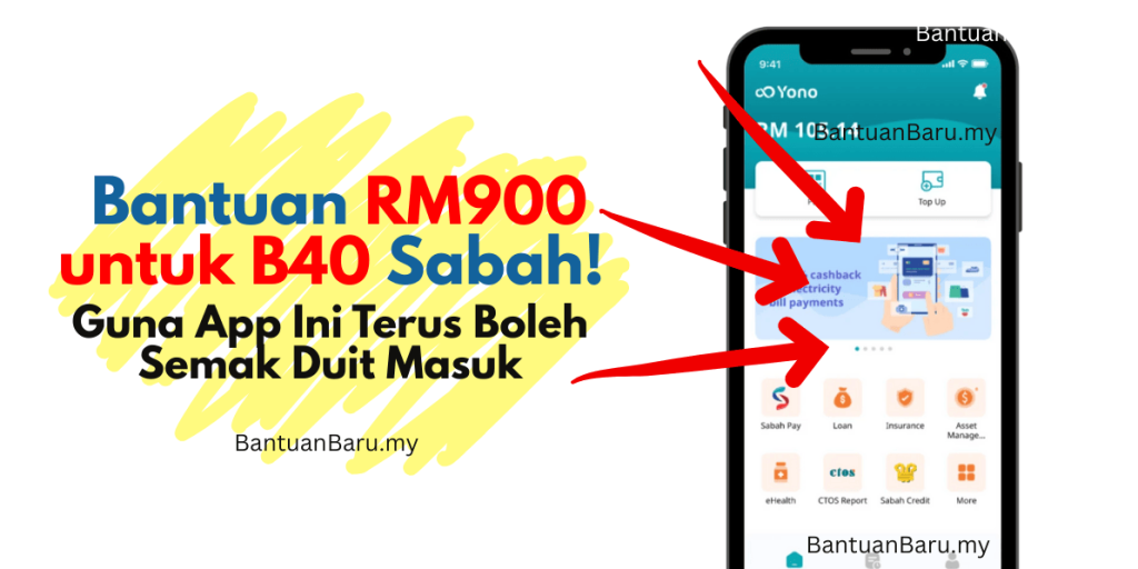 RASMI : eWallet Sabah 2025 - RM900 Untuk B40 & M40 Dibuka Permohonan ...
